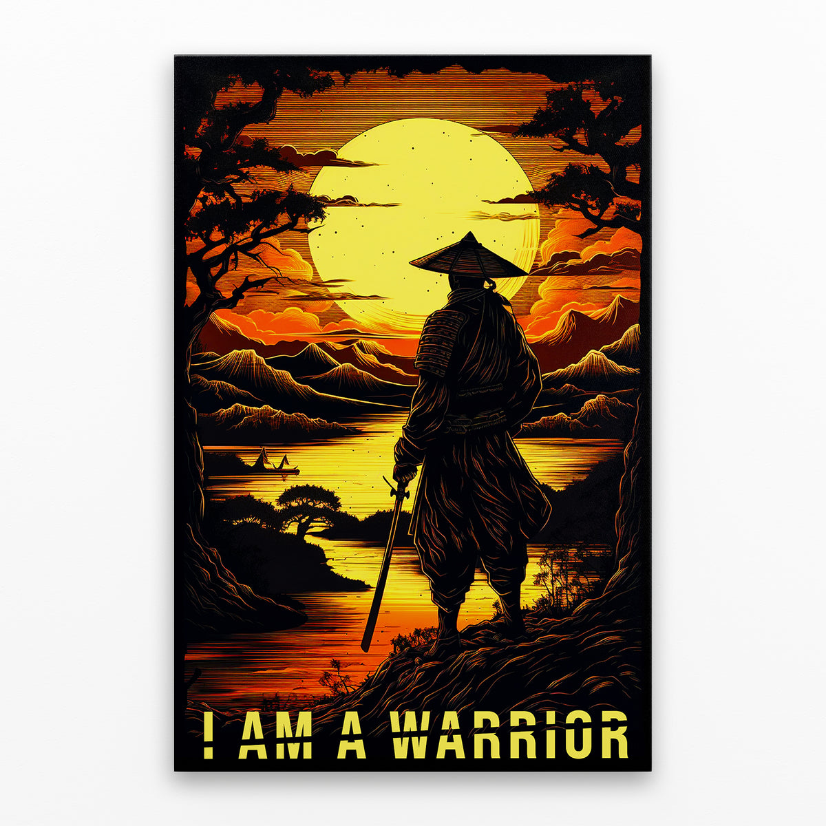 warrior poster