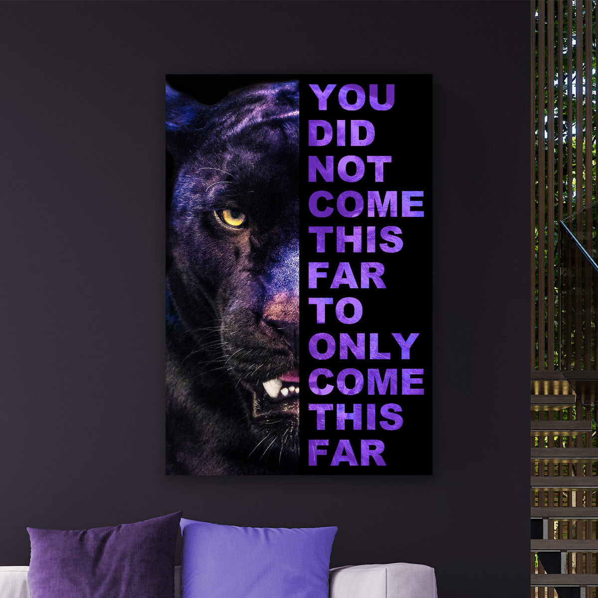 This Far | Motivational Canvas Art by Motiversity